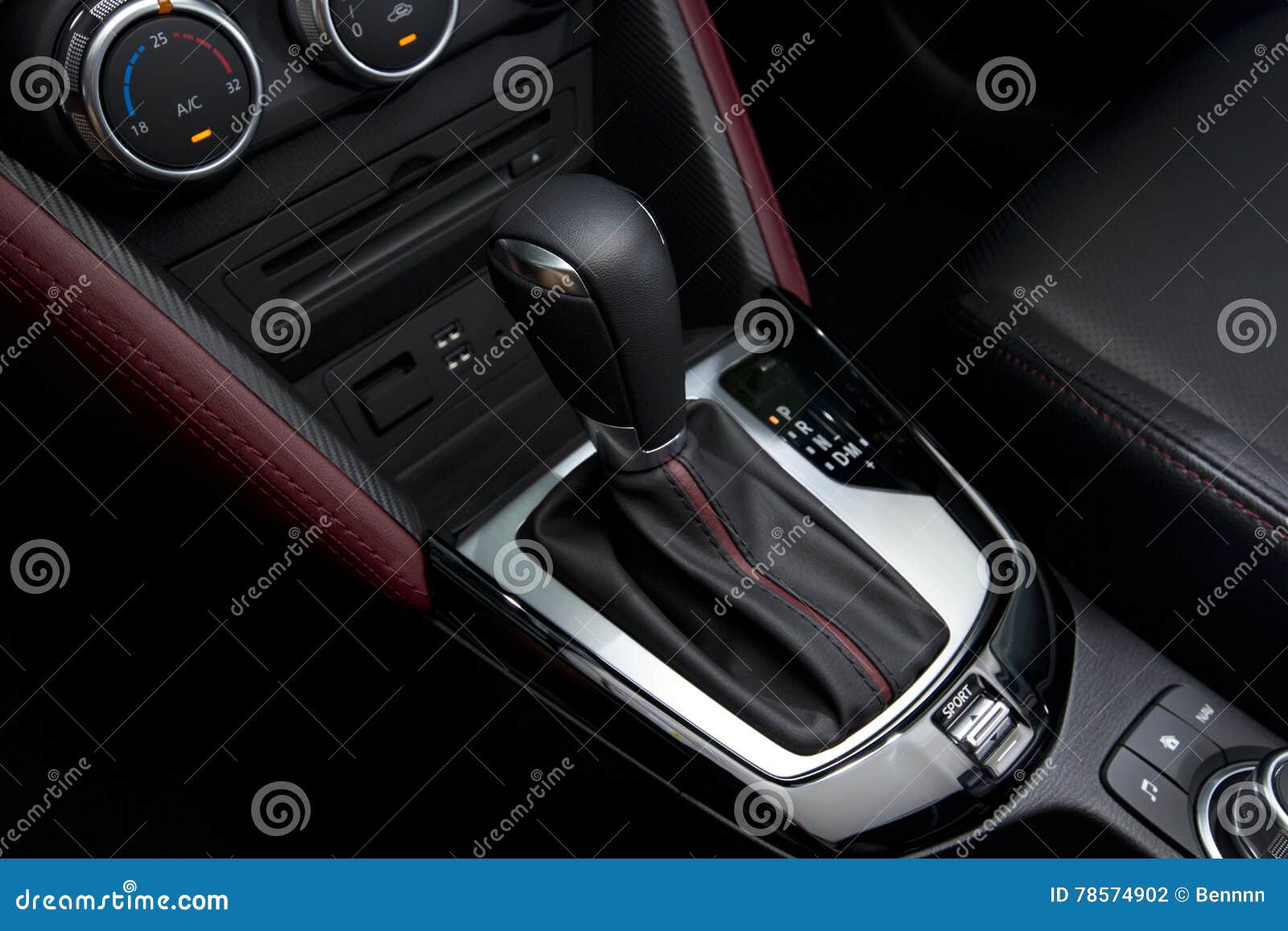 Gear handle stock photo. Image of automobile, manual - 78574902
