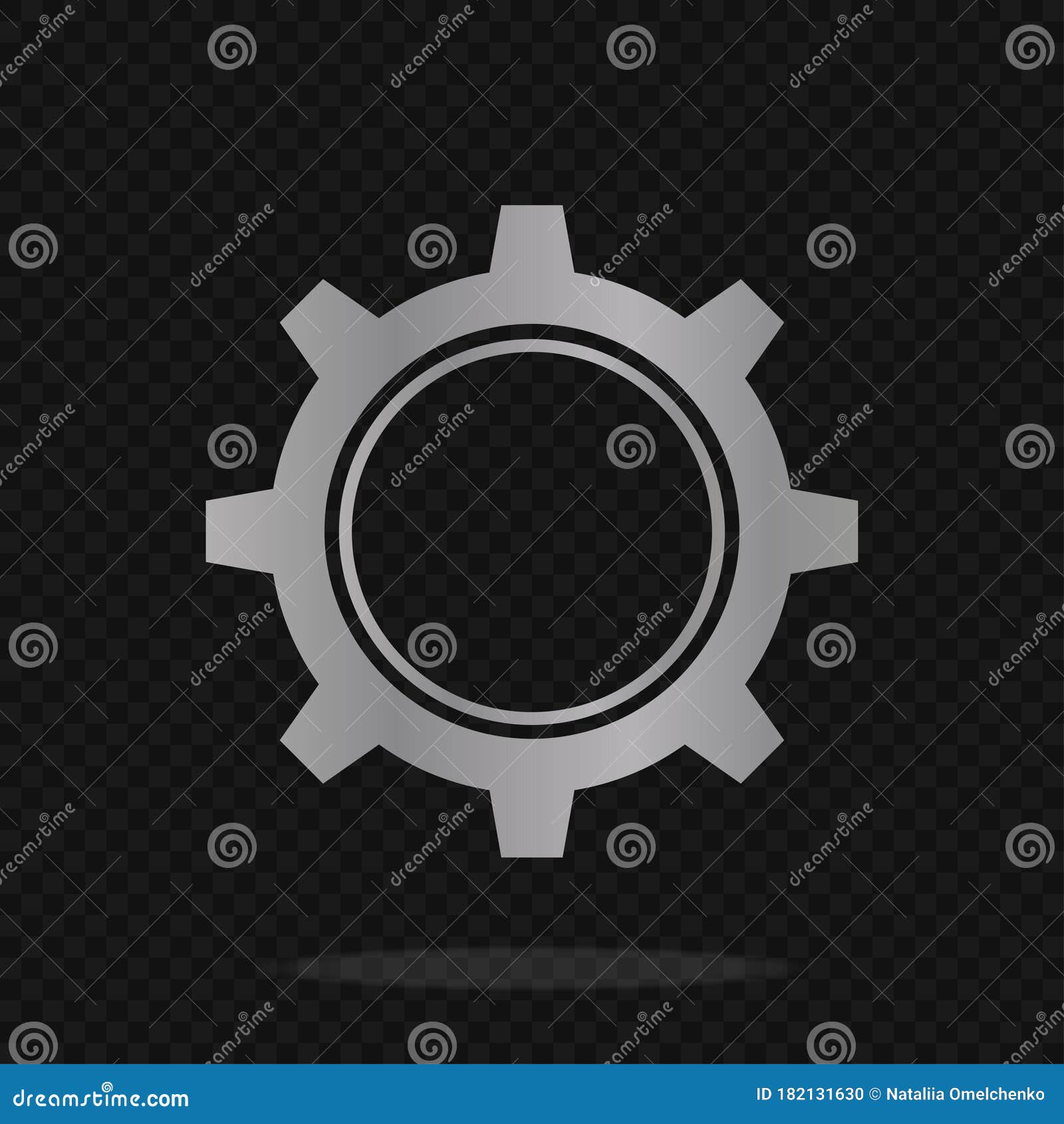 Gear Icon Isolated. Vector Illustration Stock Illustration ... Gear Icon Isolated. Vector Illustration Stock Illustration ...