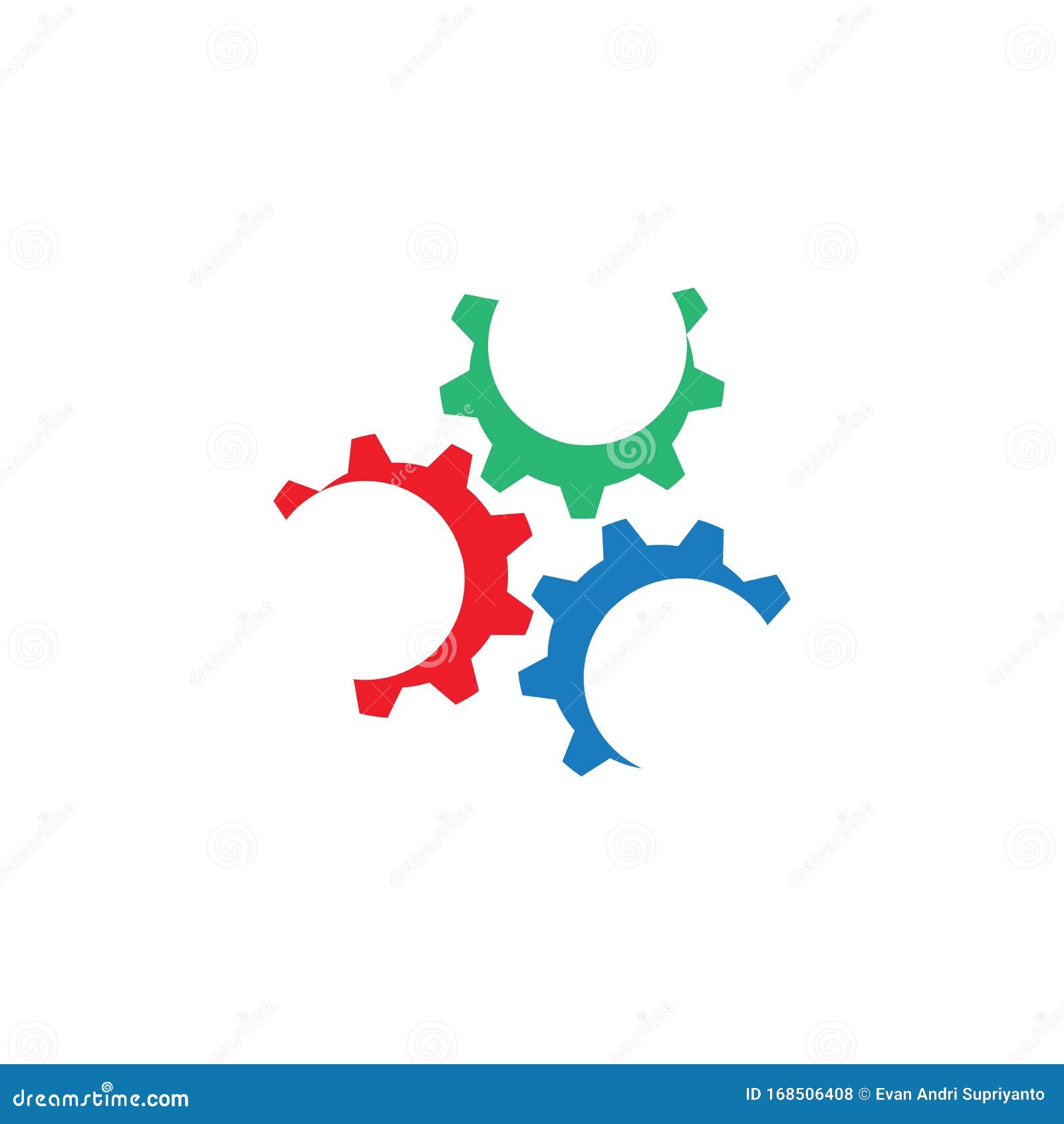 Gear icon logo vector icon stock vector. Illustration of equipment ...