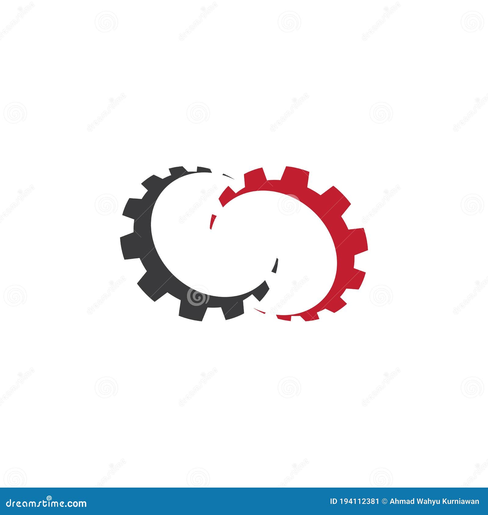 Gear infinity stock vector. Illustration of circle, element - 194112381