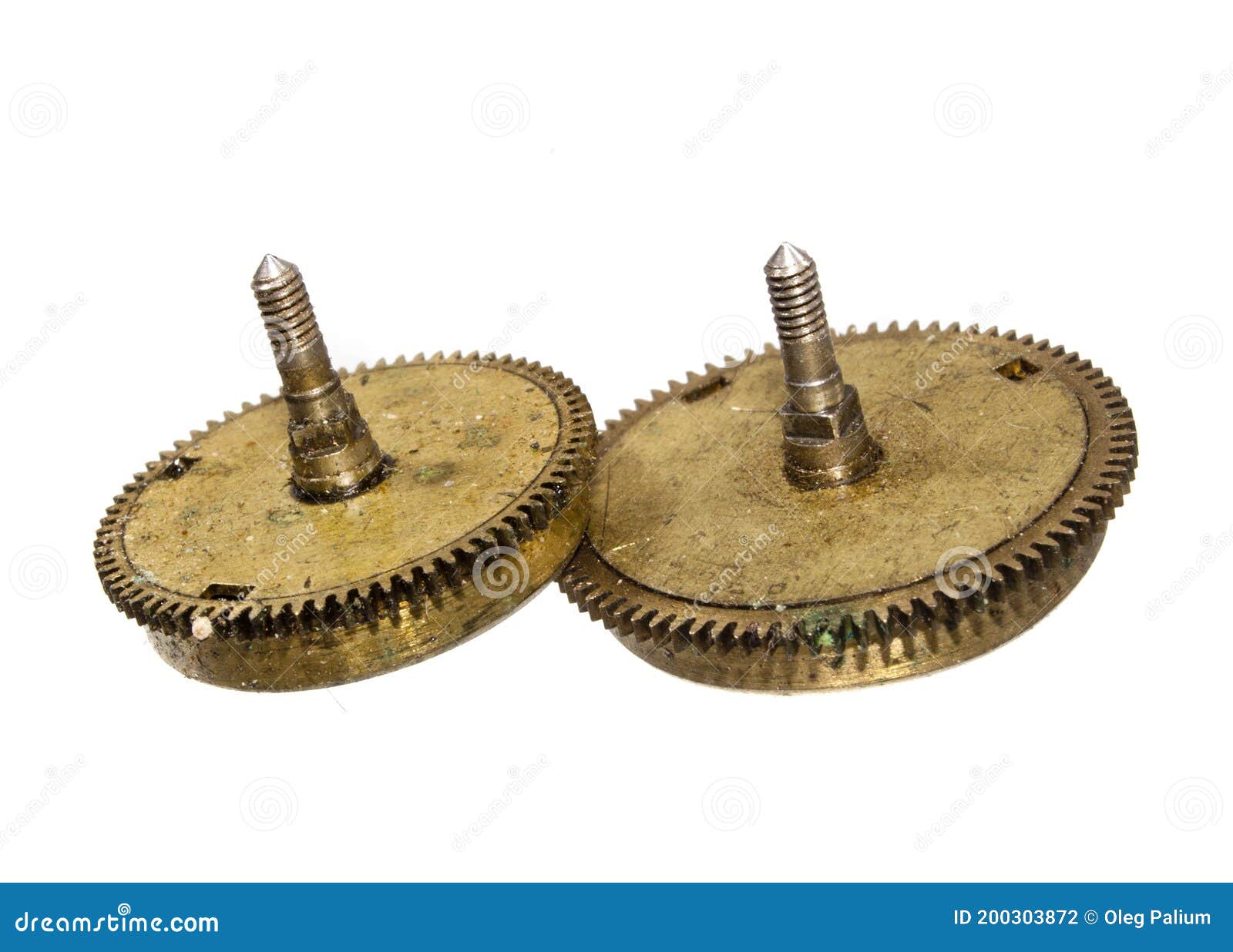 Gear Isolated on White Background Stock Photo - Image of concept ...