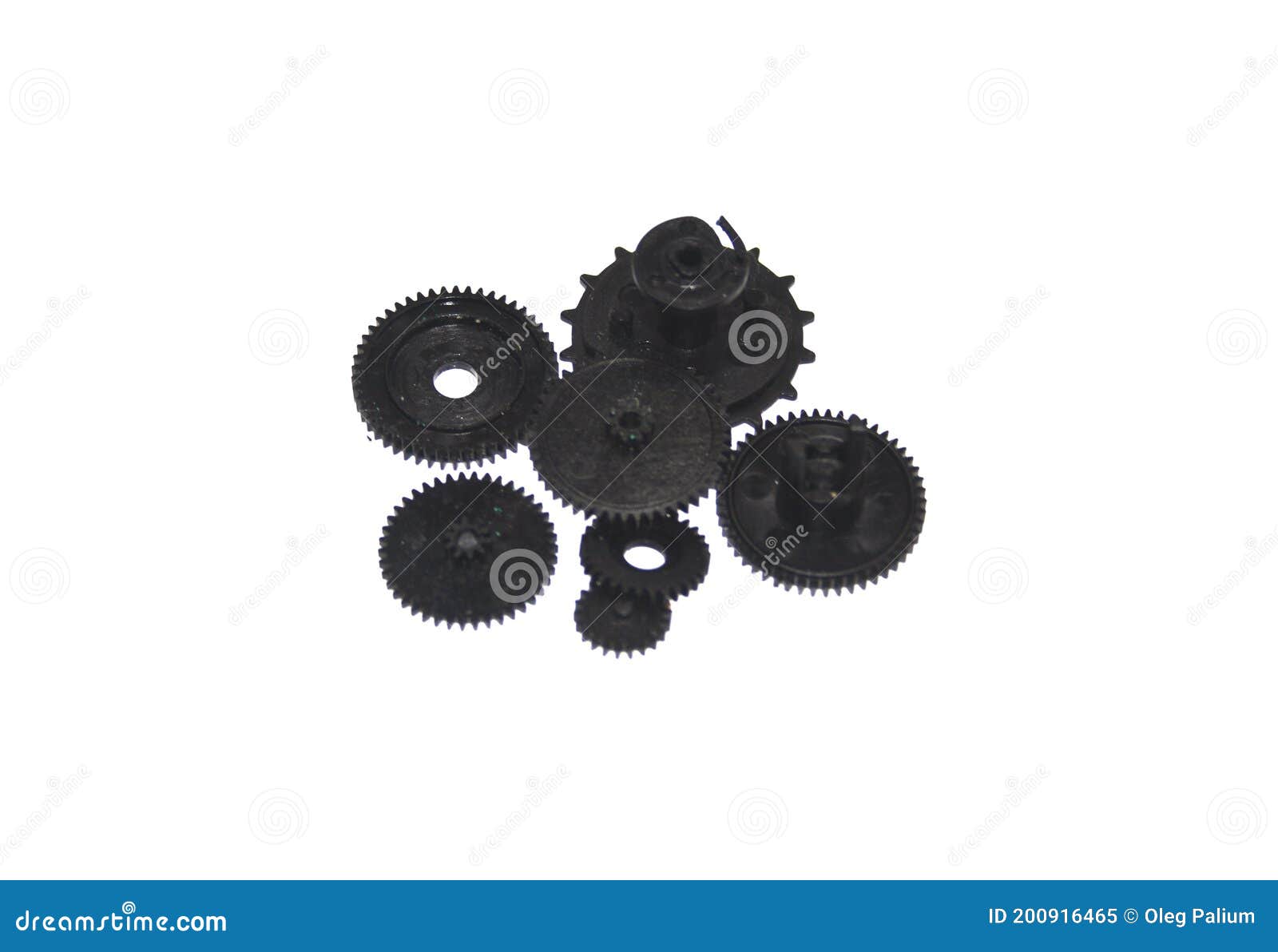 Gear Isolated on White Background Stock Image - Image of metal, energy ...