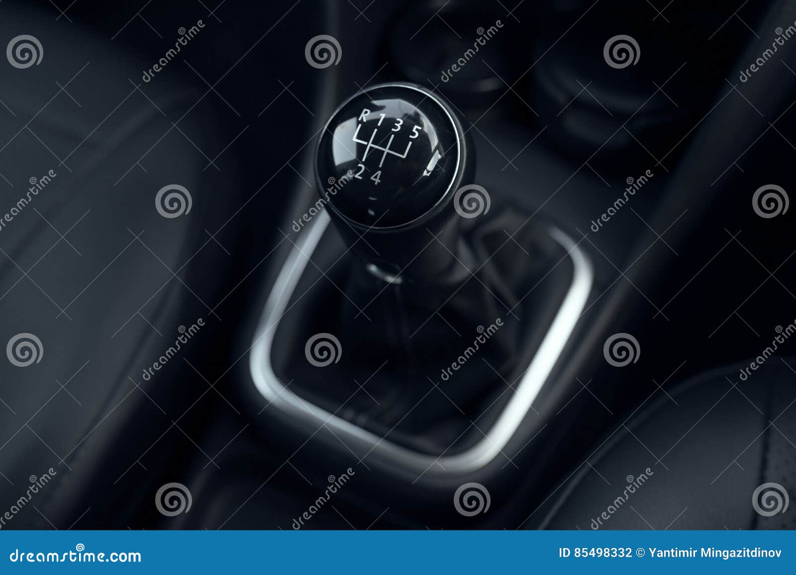 Gear Lever Manual Transmission Car Stock Photo - Image of technology ...