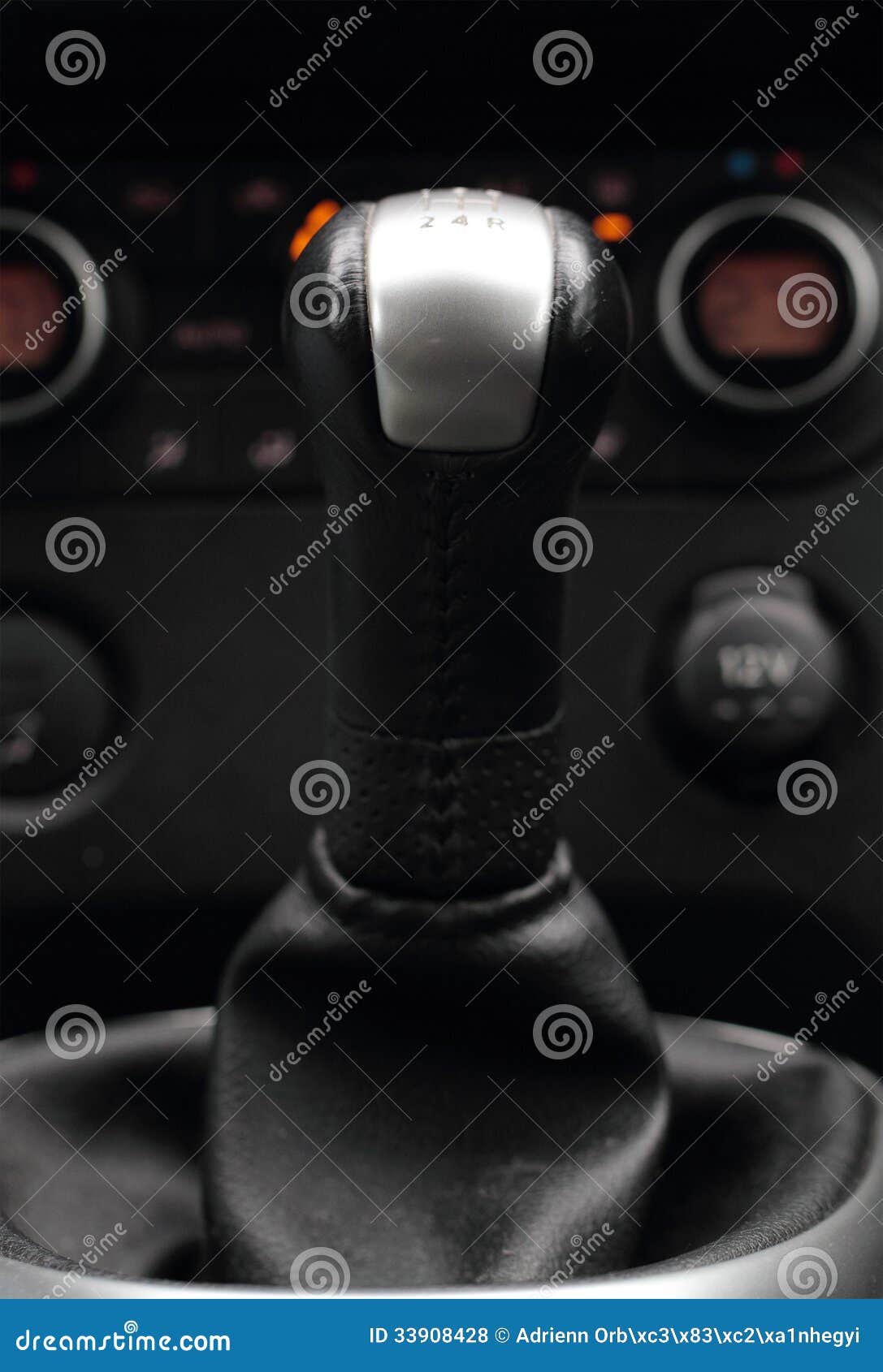 Gear lever stock photo. Image of interior, body, black - 33908428