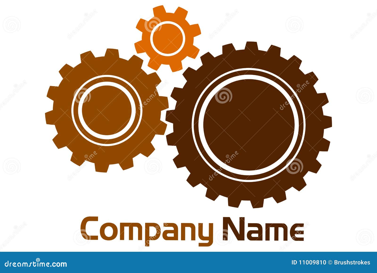 Gear logo stock illustration. Illustration of emblem - 11009810