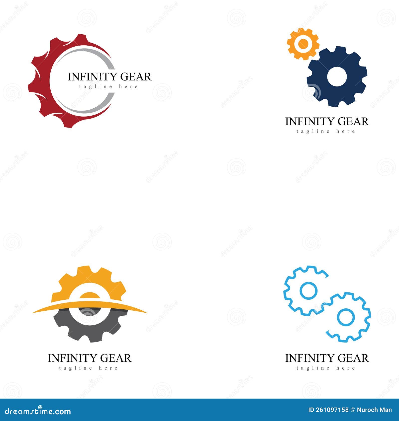 Gear Logo Icon Symbol Design Template. Stock Vector - Illustration of ...