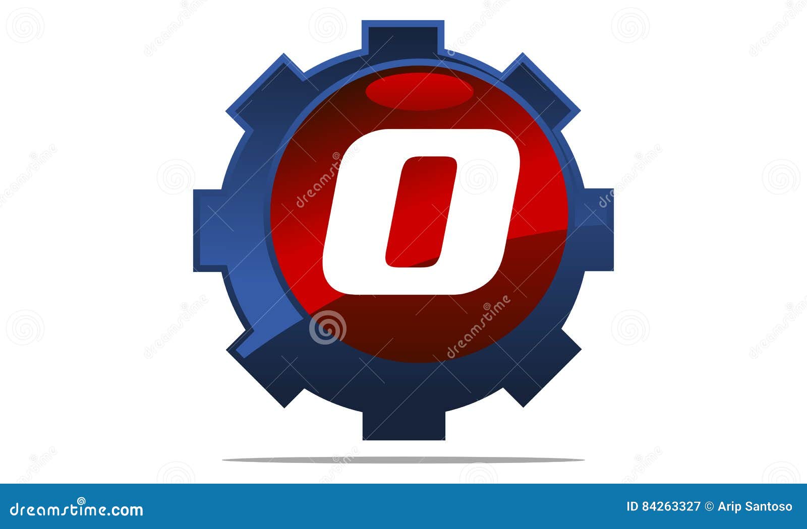 Gear Logo Letter O stock vector. Illustration of engineering - 84263327