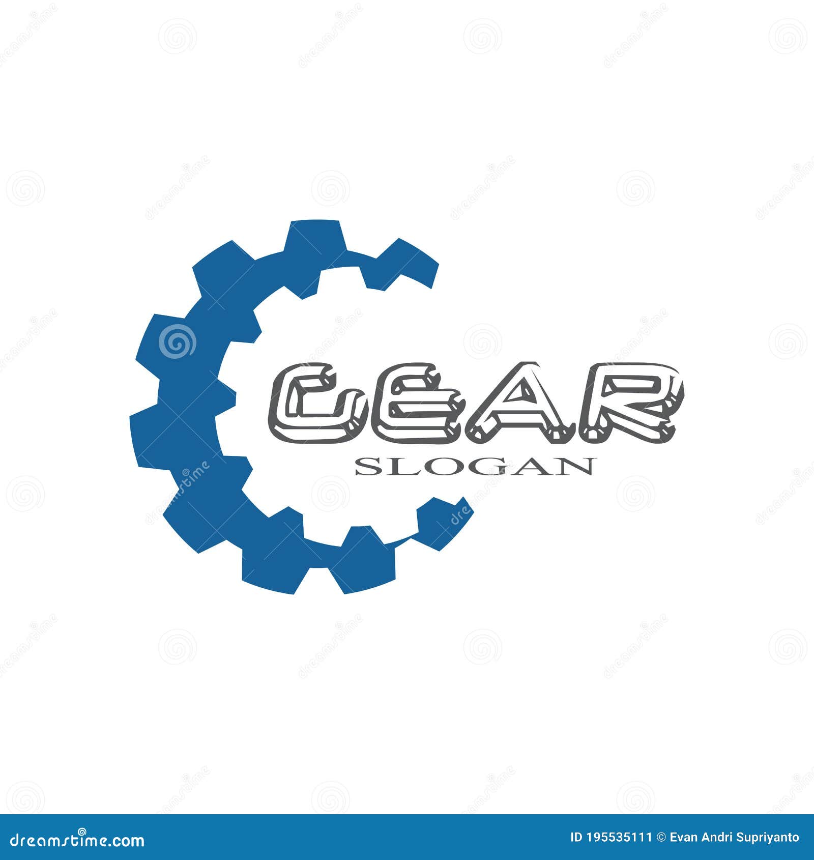 Gear Logo Template Vector Icon Stock Vector - Illustration of circle ...