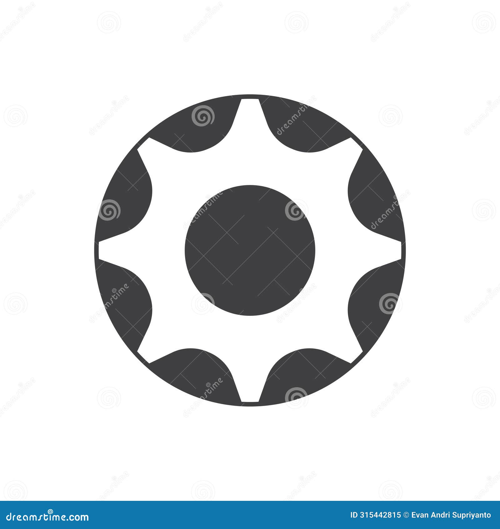 Gear Logo Vector Template Symbol Design Stock Vector - Illustration of ...