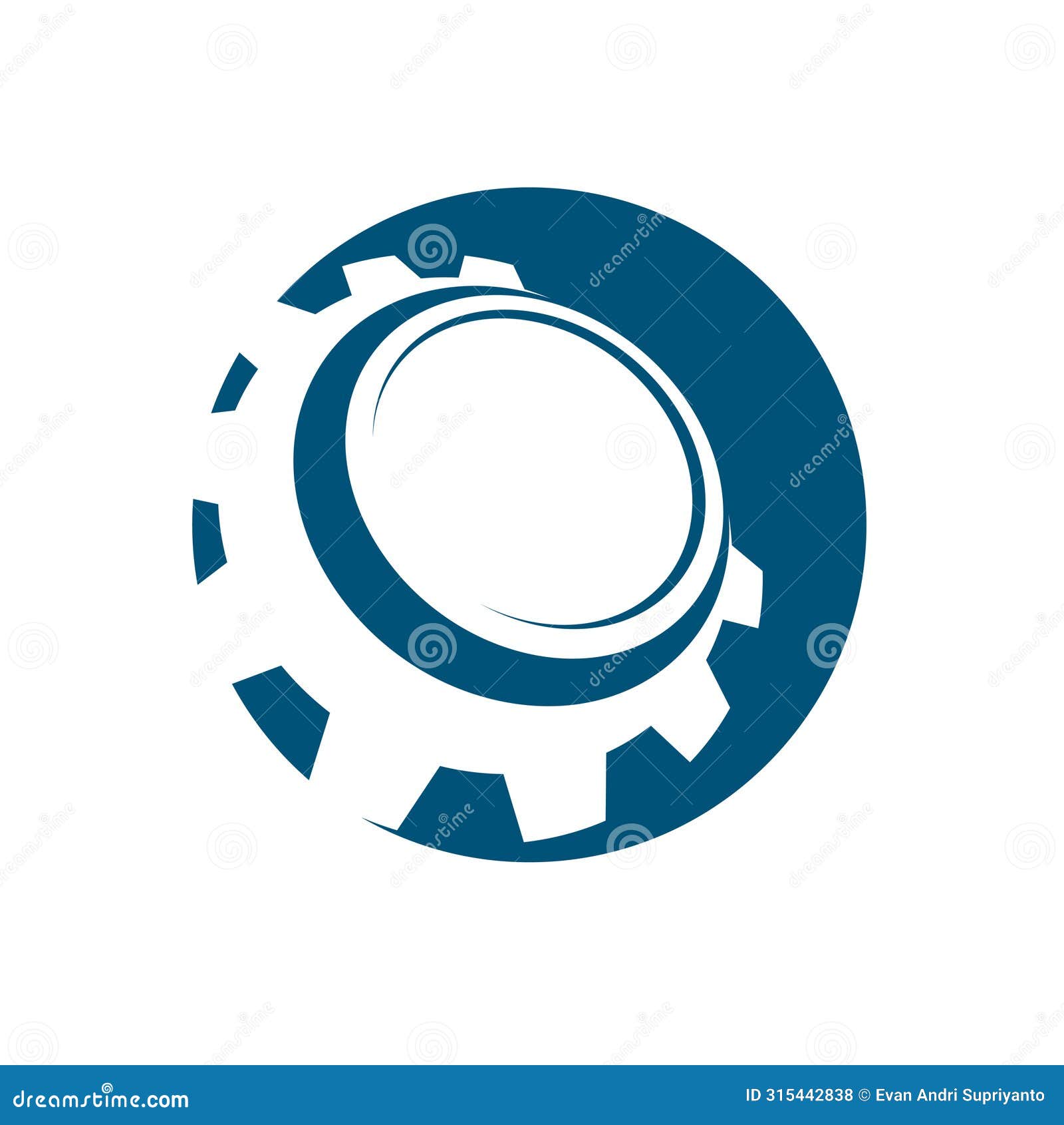 Gear Logo Vector Template Symbol Design Stock Vector - Illustration of ...