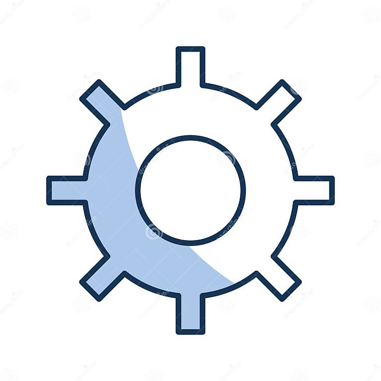Gear machine settings icon stock vector. Illustration of gear - 91893824