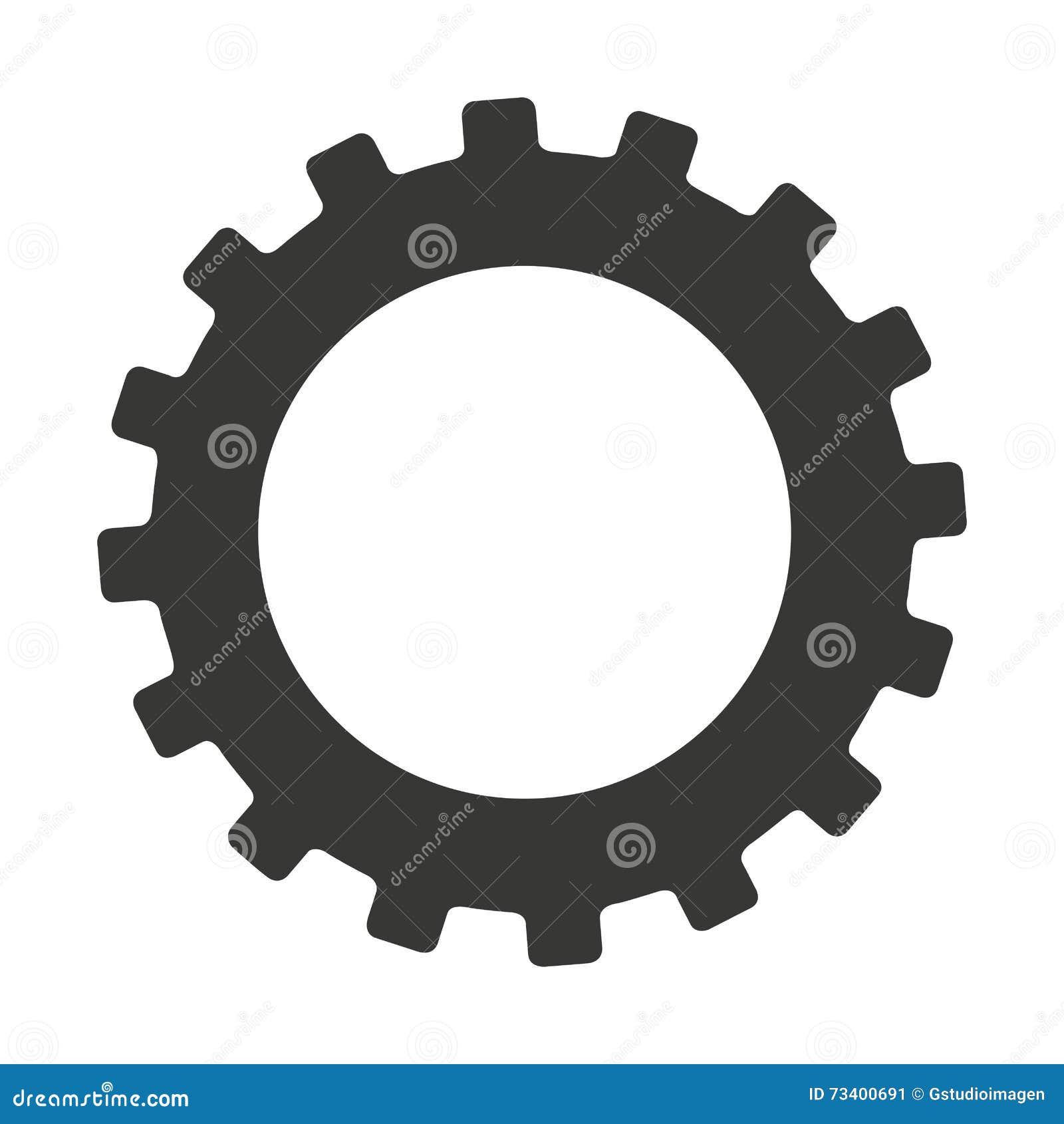 Gear Machine Style Isolated Icon Design Stock Image - Image of isolated ...