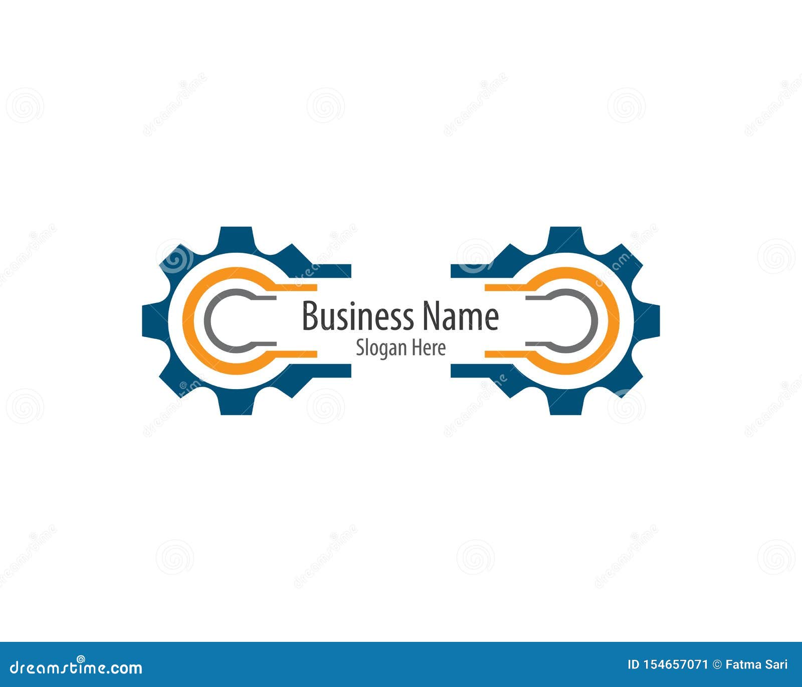 Gear machinery logo icon stock vector. Illustration of repair - 154657071