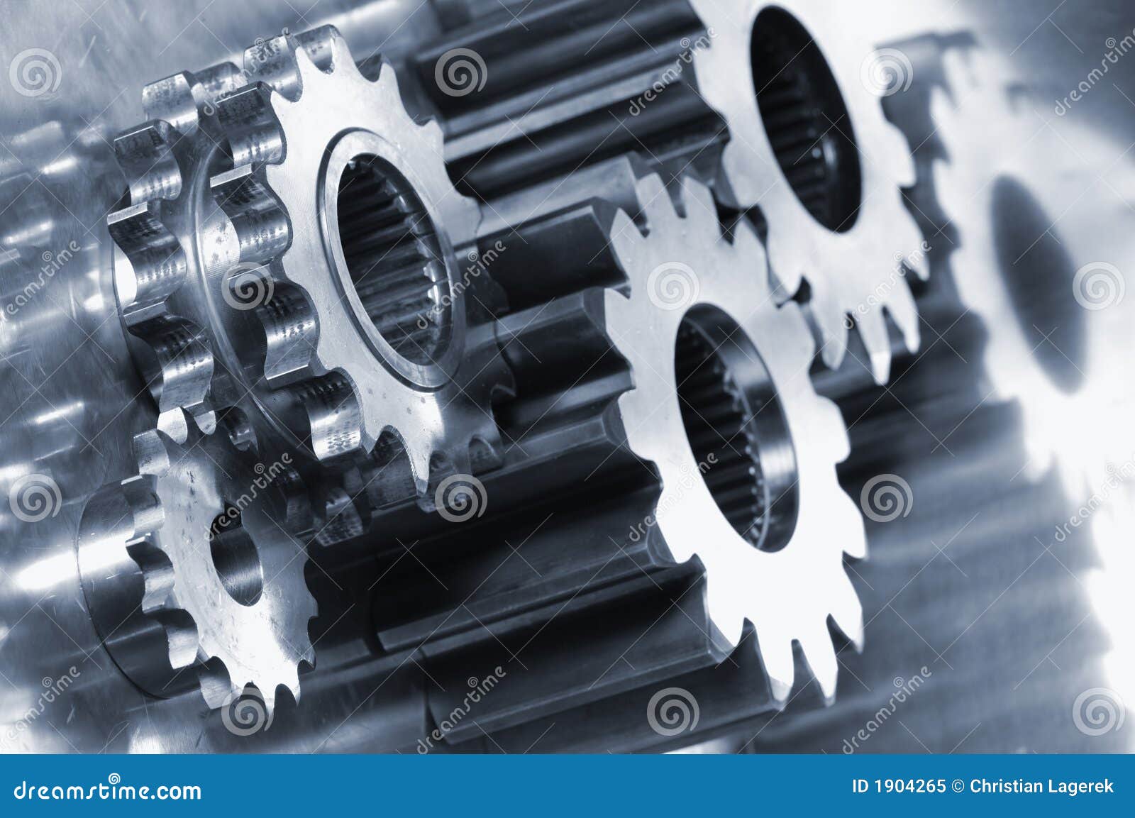 Gear-machinery and Titanium Concept Stock Image - Image of clockwork ...