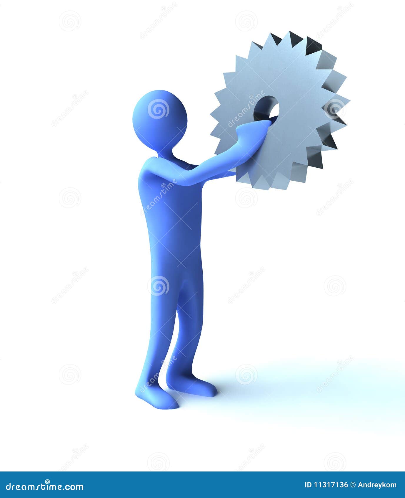 Gear MAN stock illustration. Illustration of machinery - 11317136