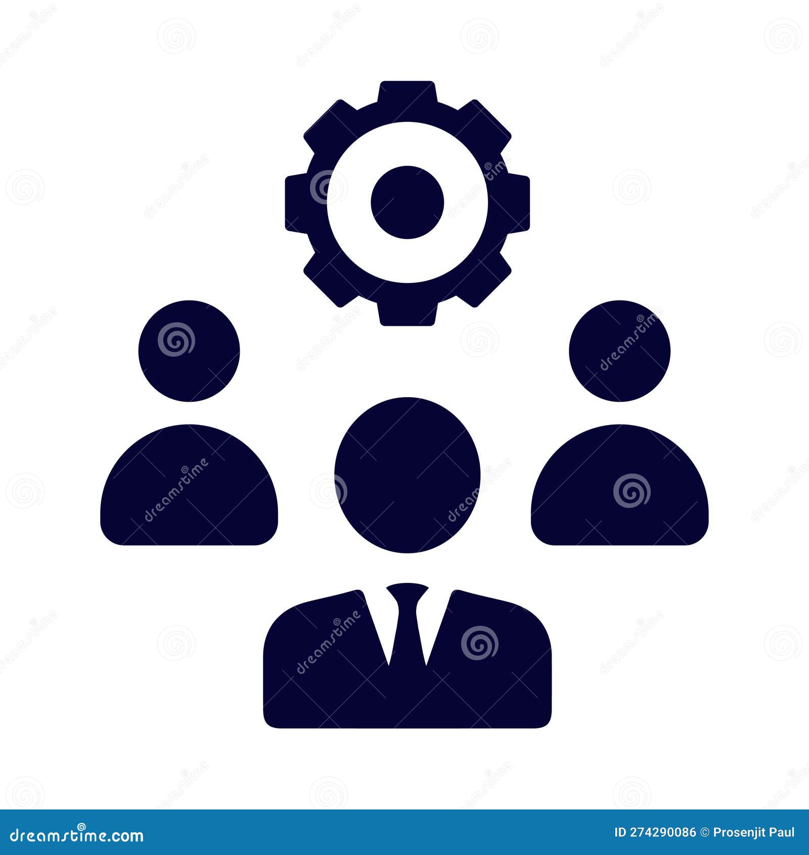 Gear, Management, Man, People, Admin, Administration, Manager Icon ...