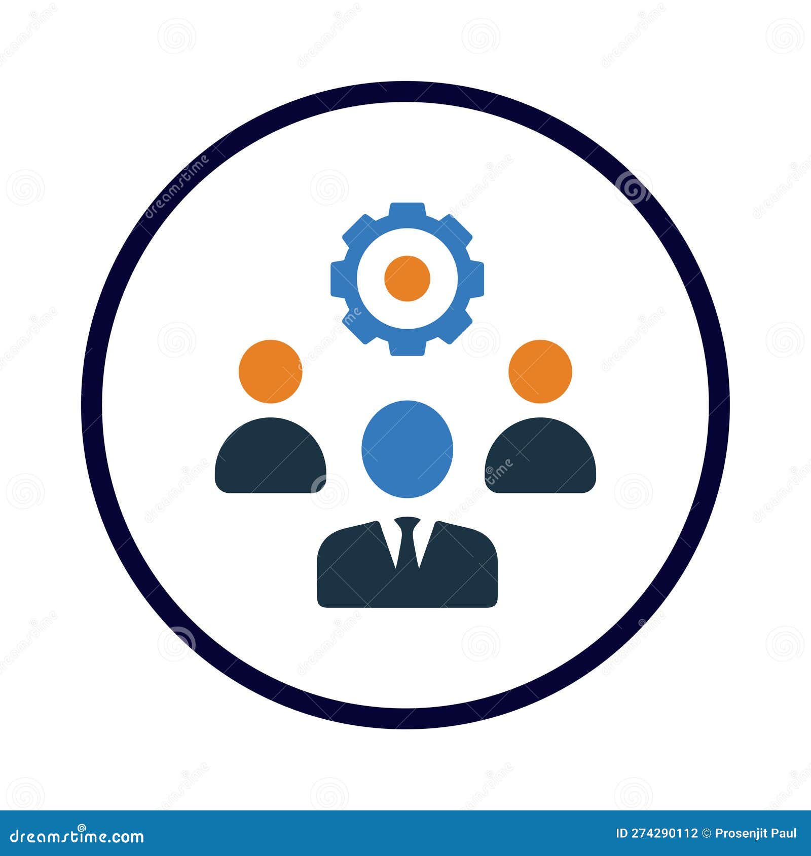 Gear, Management, Man, People, Admin, Administration, Manager Icon ...