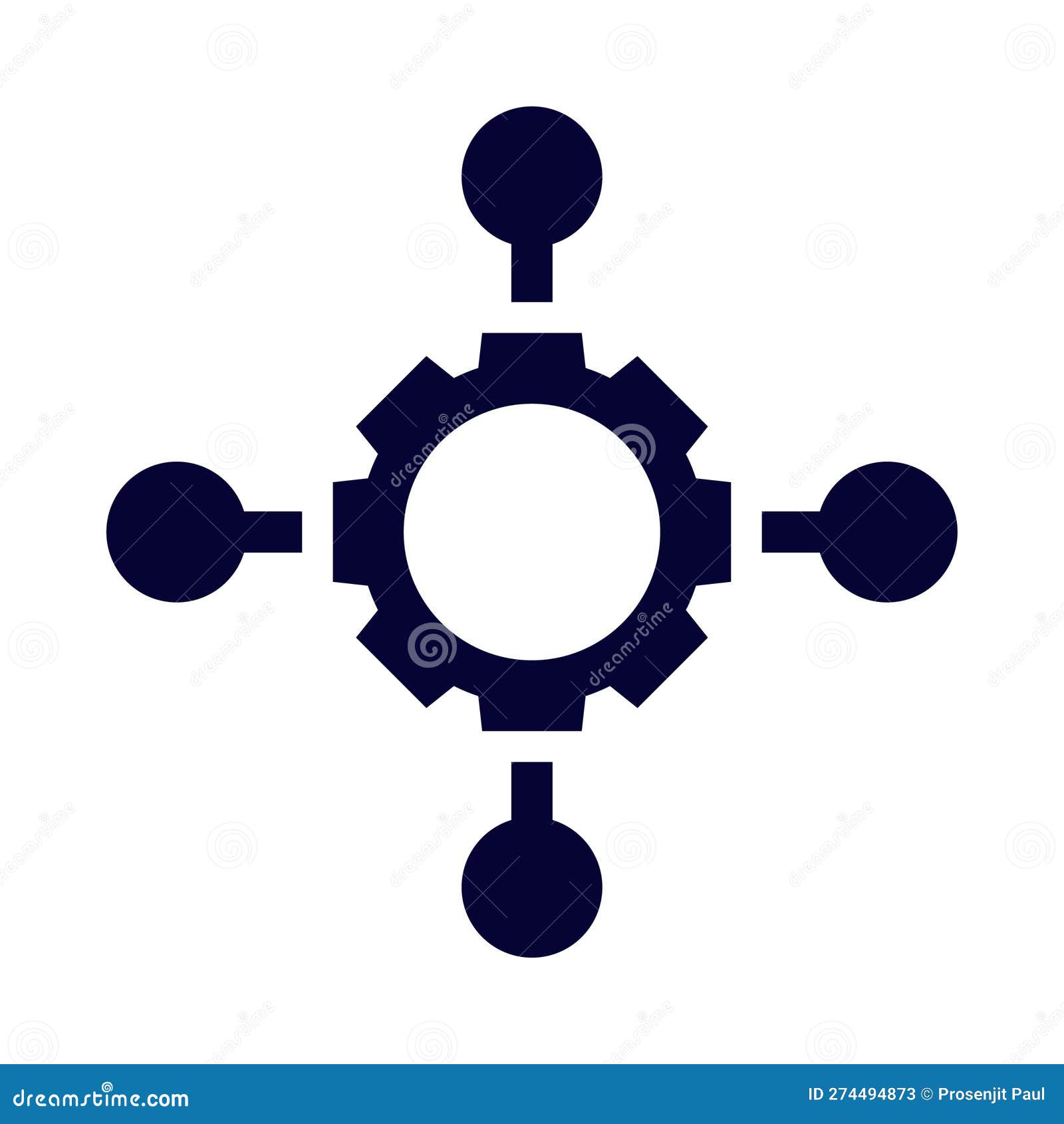 Gear, Management, Up, Down, Process, Management Process Icon Stock ...