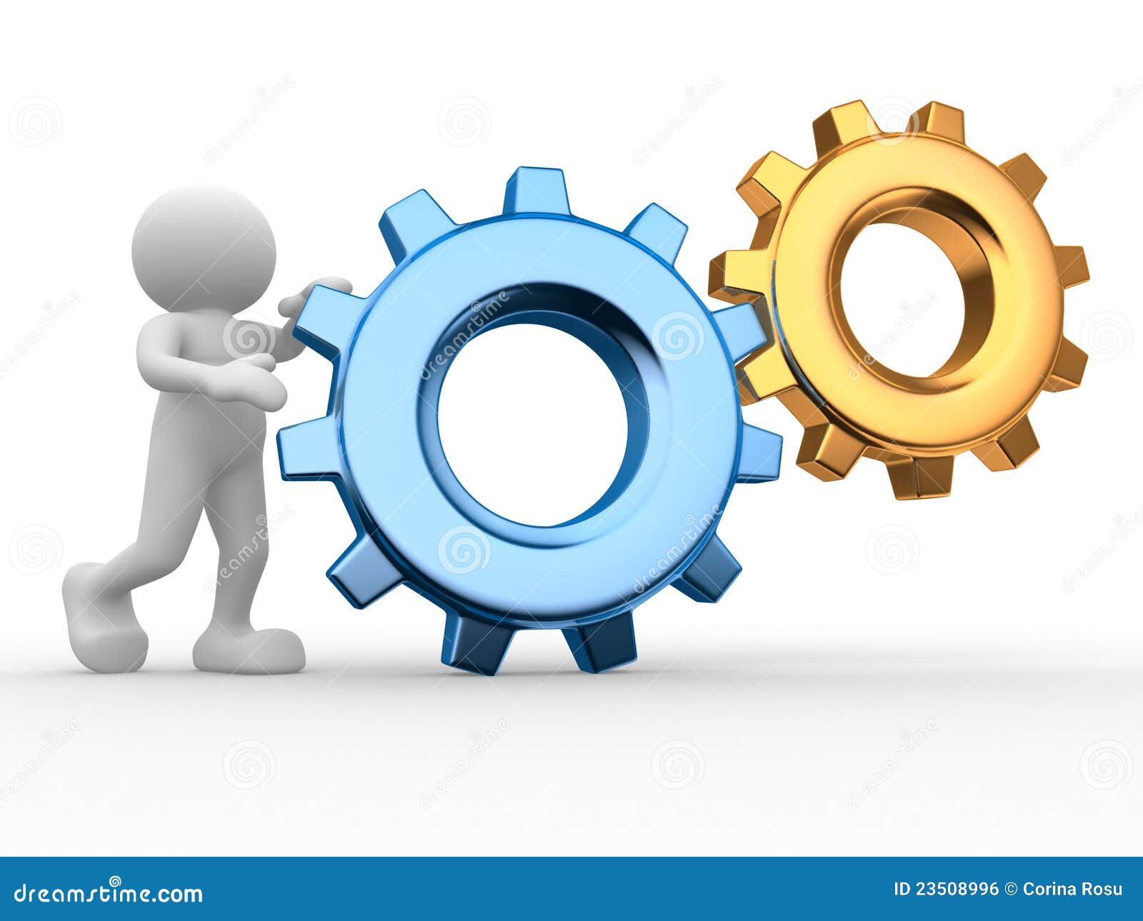 Gear Mechanism Royalty-Free Stock Image | CartoonDealer.com #27244984