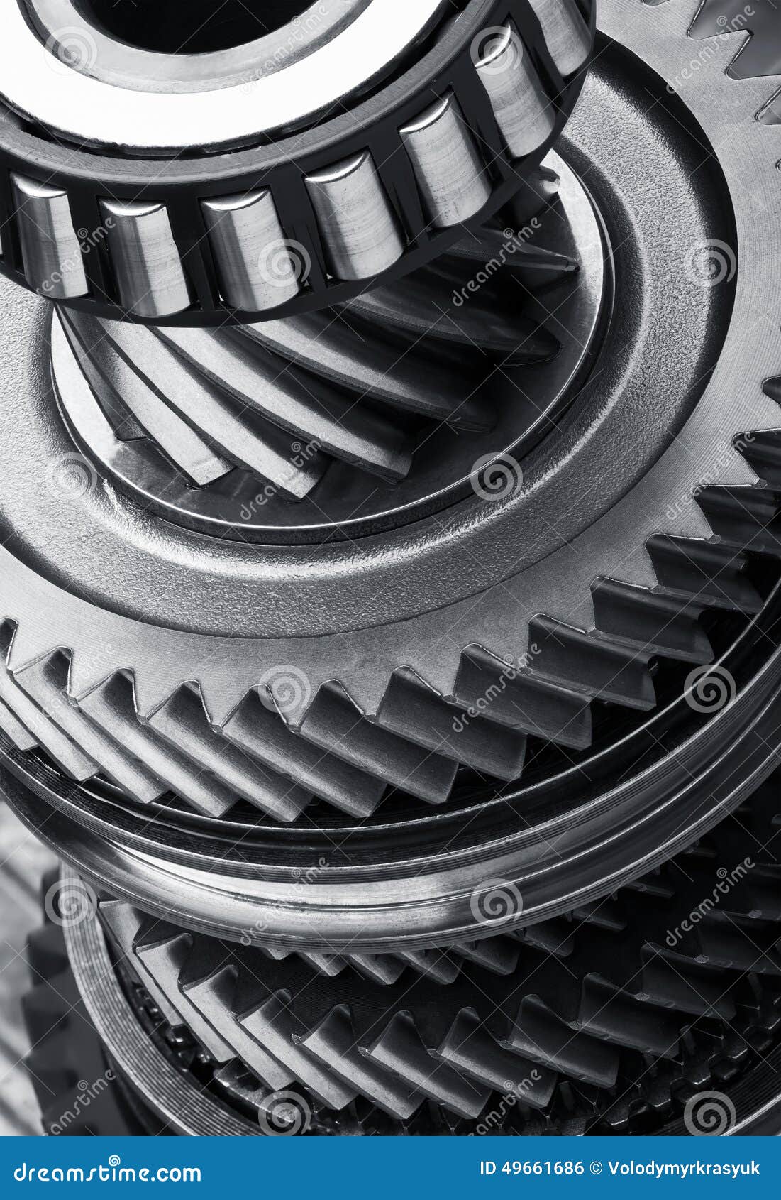 Metal Cog Wheels Bonding Together Stock Photography | CartoonDealer.com ...