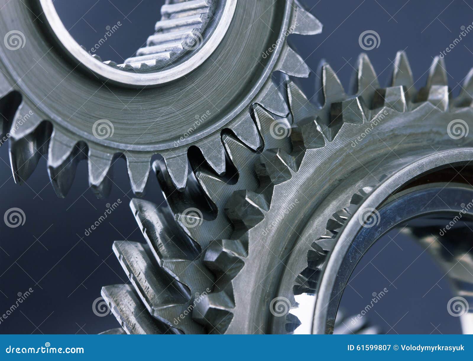Metal Cog Wheels Bonding Together Stock Photography | CartoonDealer.com ...