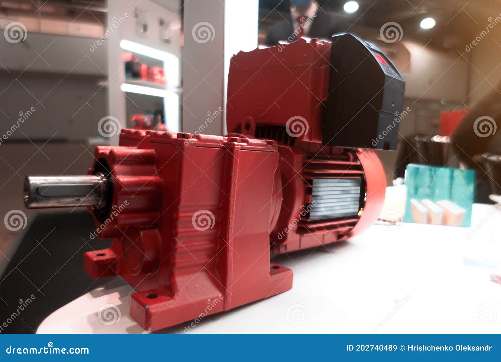 Gear Motors. Flat Two and Three-stage Stock Image - Image of induction ...