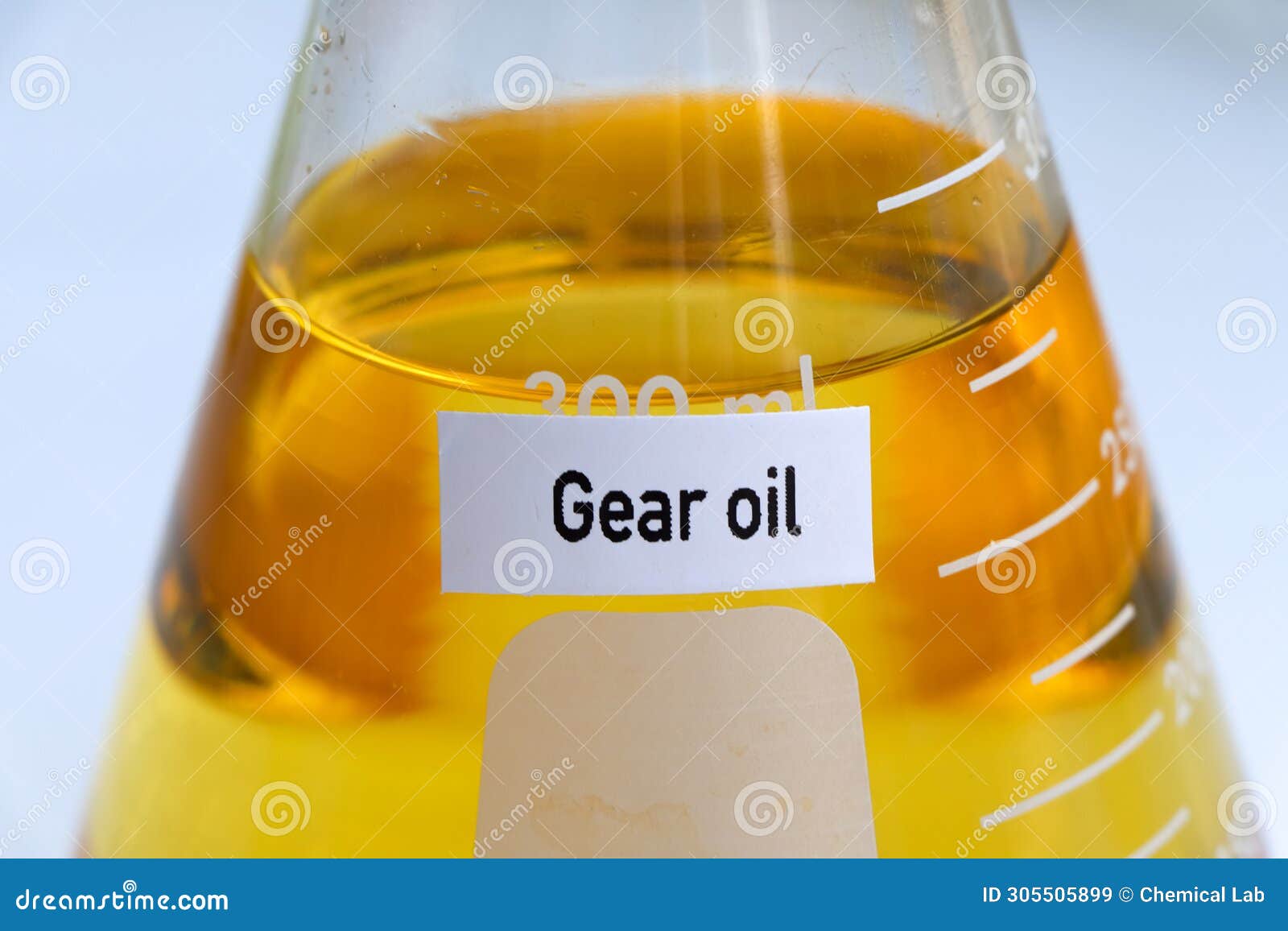 Gear Oil in Container, Science Experiment Concept Stock Image - Image ...