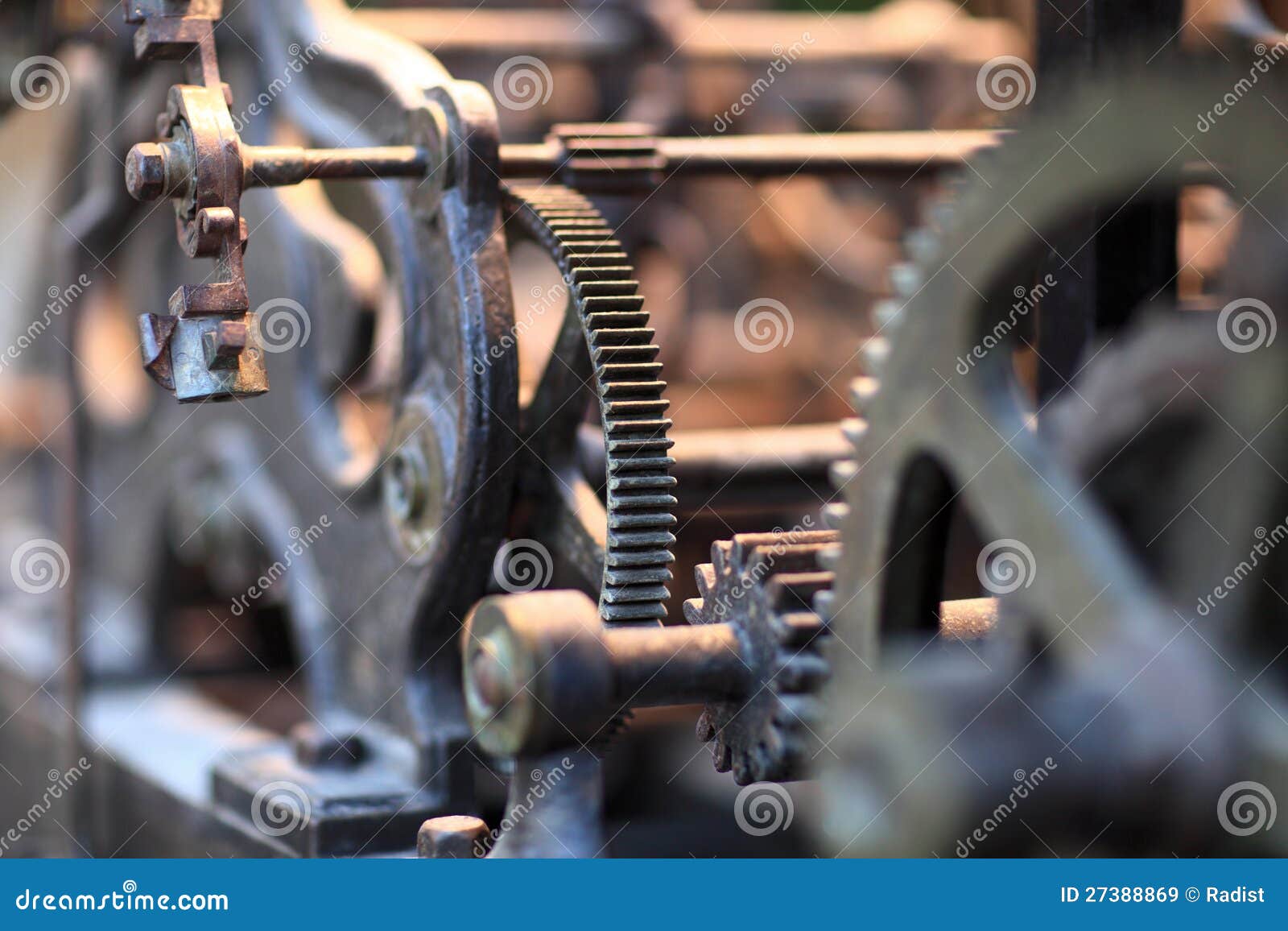 Gear of old clock stock image. Image of ancient, gear - 27388869