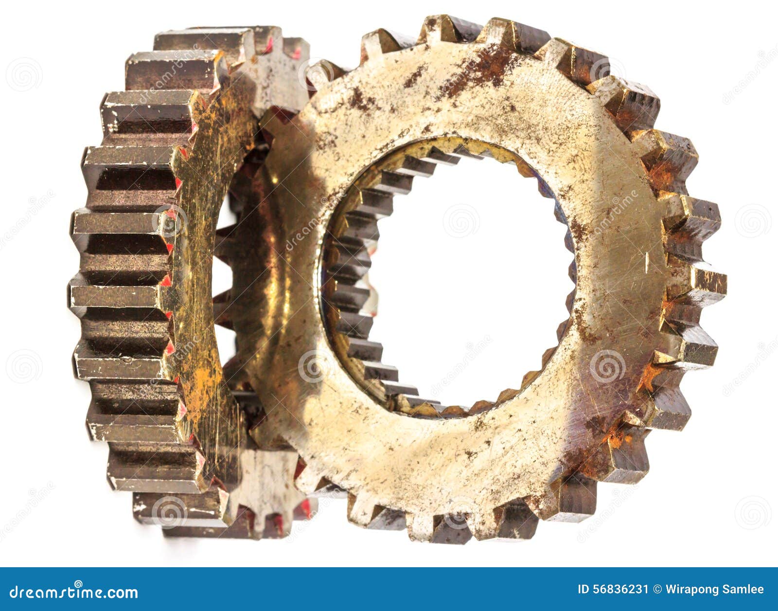 Gear old stock image. Image of machine, engine, metal - 56836231