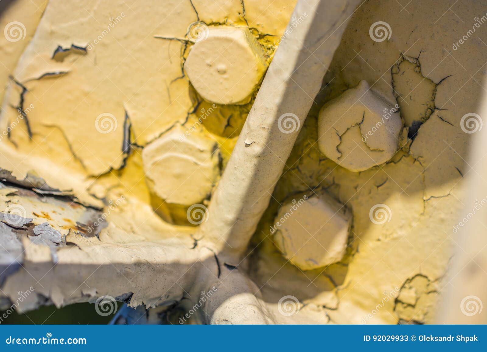 Gear Operating Mechanism Yellow Mechanism Stock Image - Image of ...