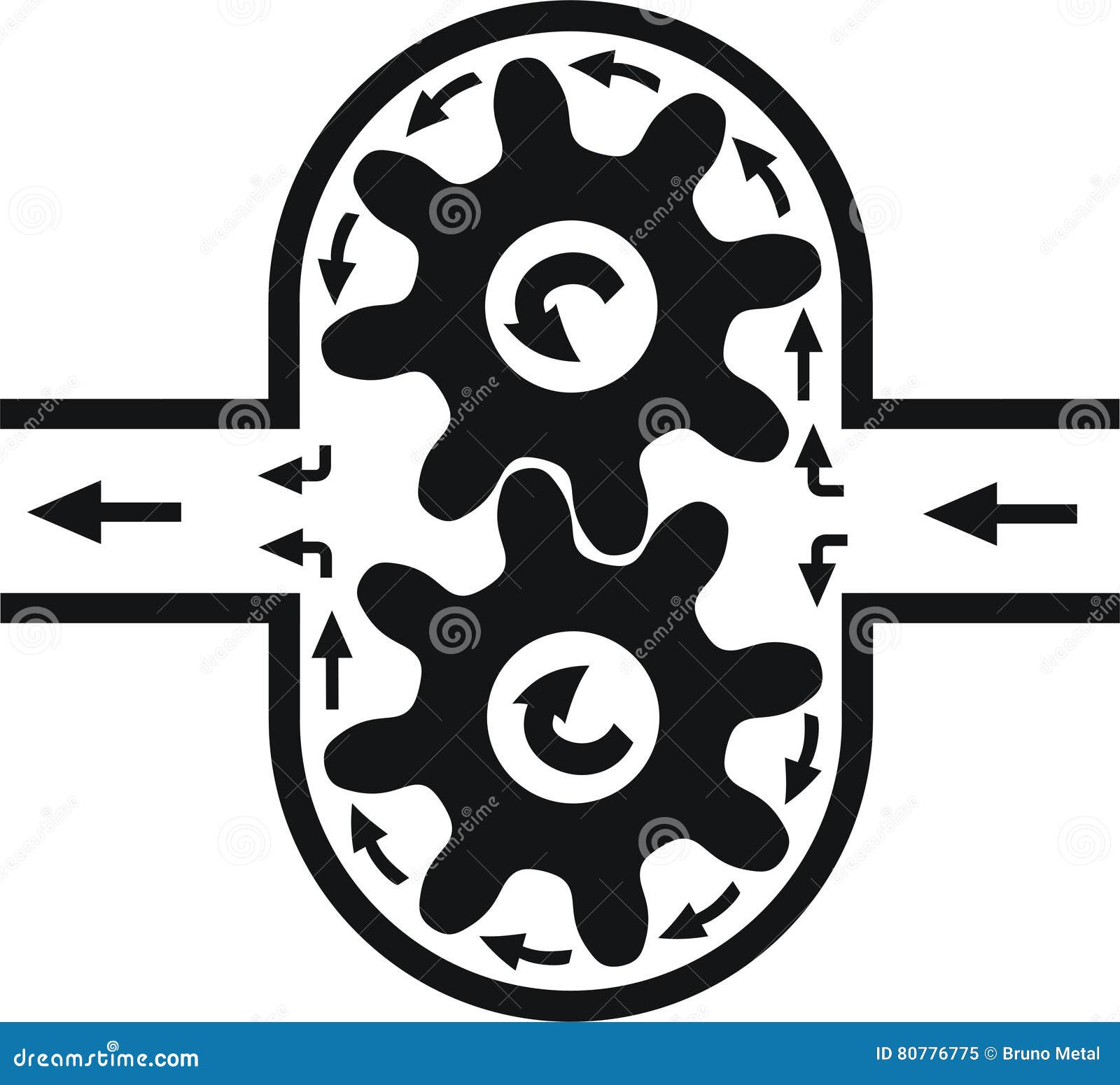 Suction Valve Ball. Illustration Explain Technical For The Pressure ...