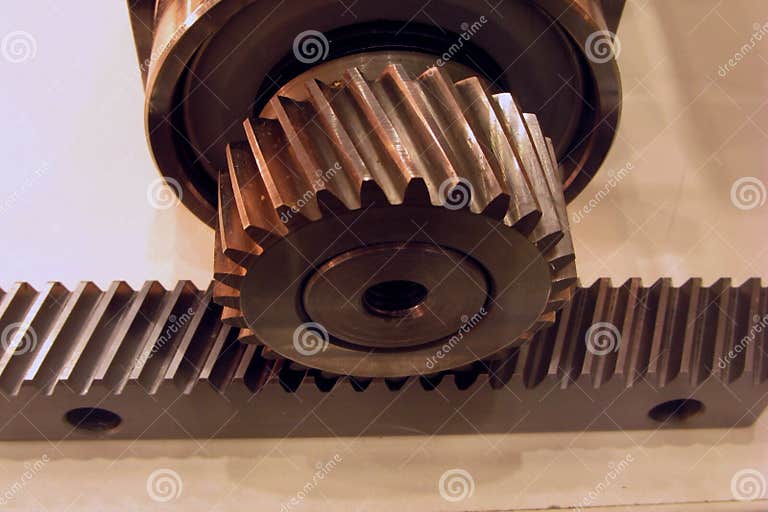 Gear-and-rack drive stock photo. Image of steel, shifter - 4662200