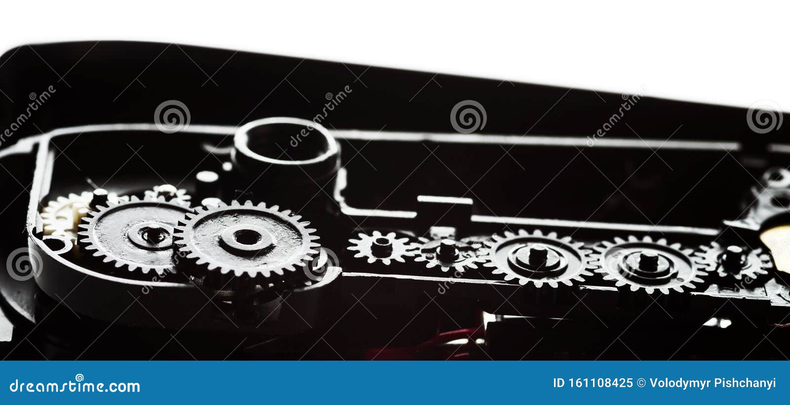 Gear with Gear. a Row of Gears Stock Image - Image of composite ...