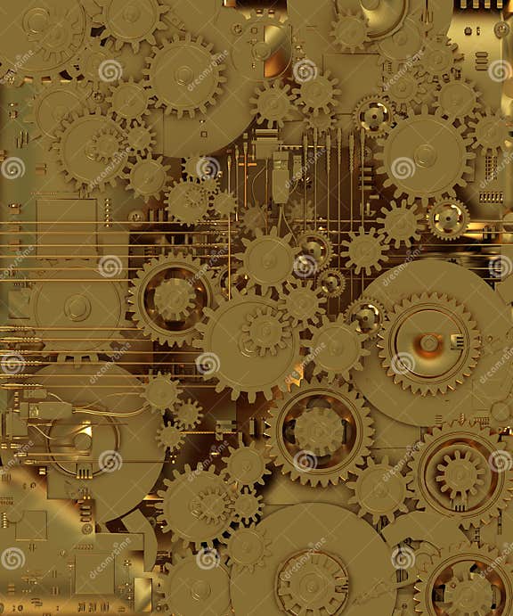 Gear stock illustration. Illustration of combination - 36727603