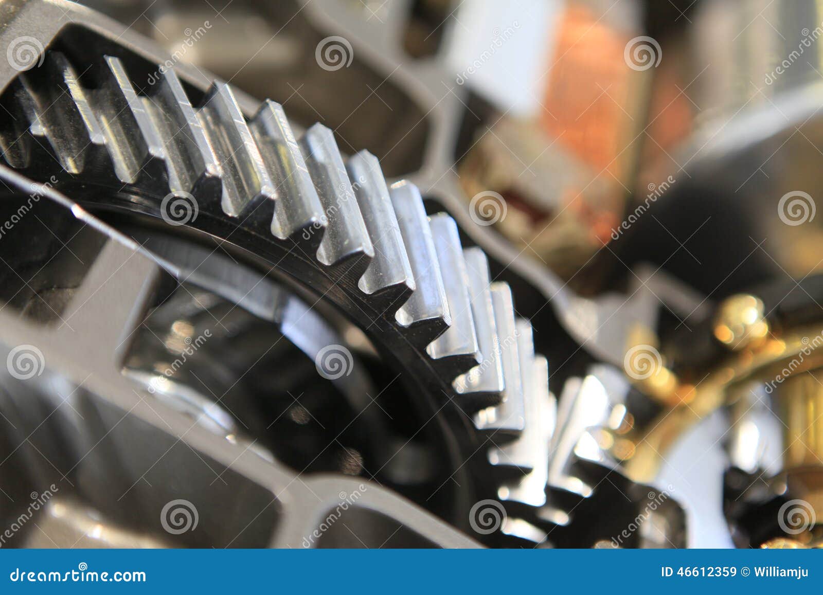 Gear set stock image. Image of cogs, metal, engineering - 46612359