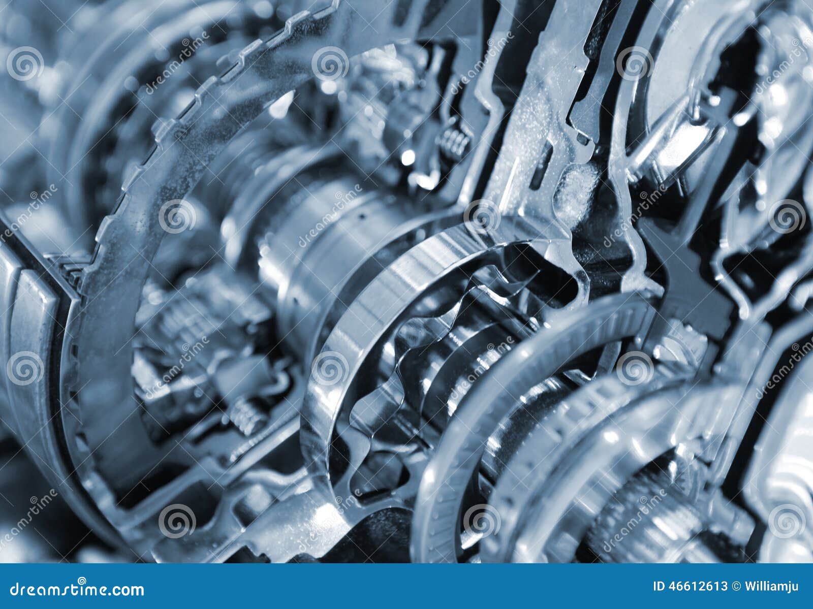 Gear set stock image. Image of mechanism, gearbox, machinery - 46612613