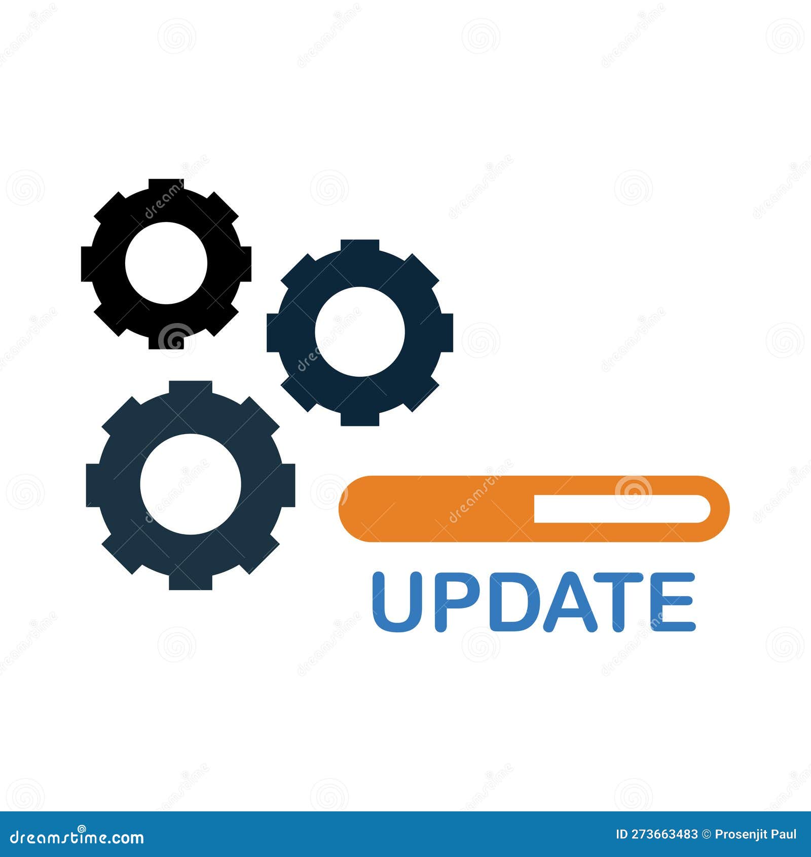 Gear, Setting, Update, Software, Setting Update Icon Stock Vector ...