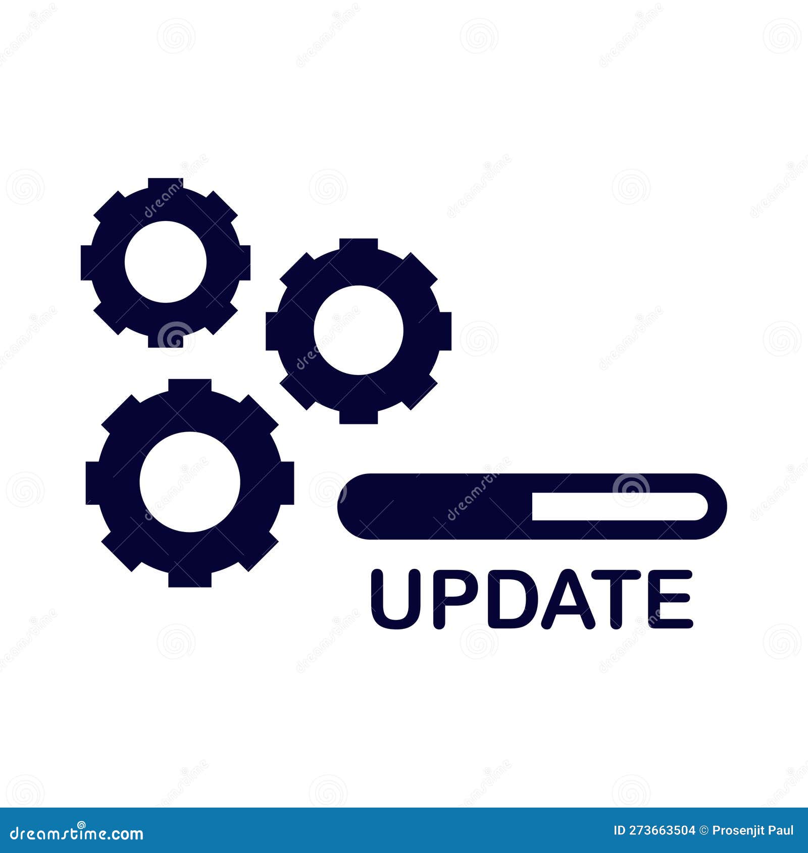Gear, Setting, Update, Software, Setting Update Icon Stock Vector ...