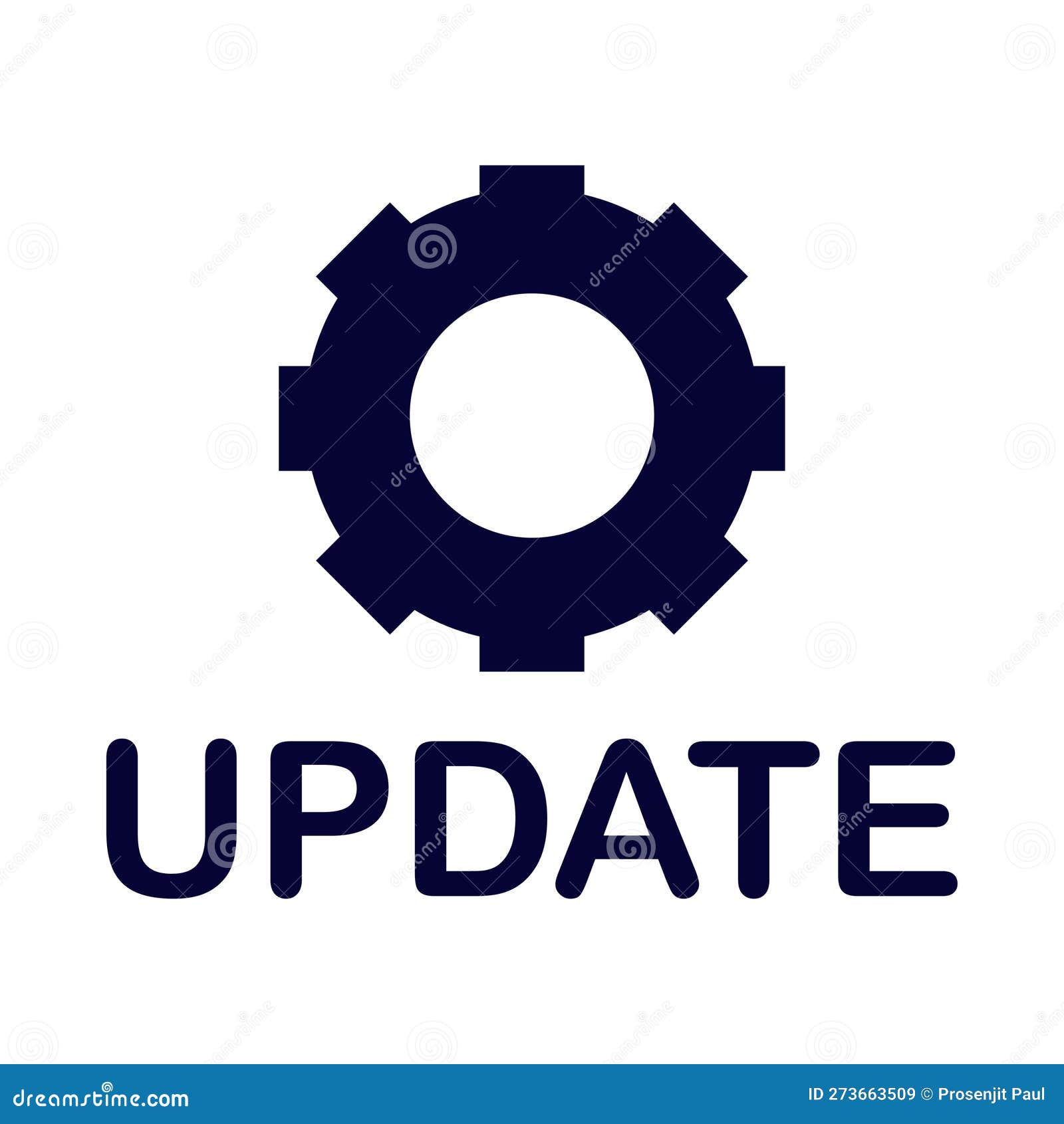 Gear, Setting, Update, Software, Setting Update Icon Stock Illustration ...