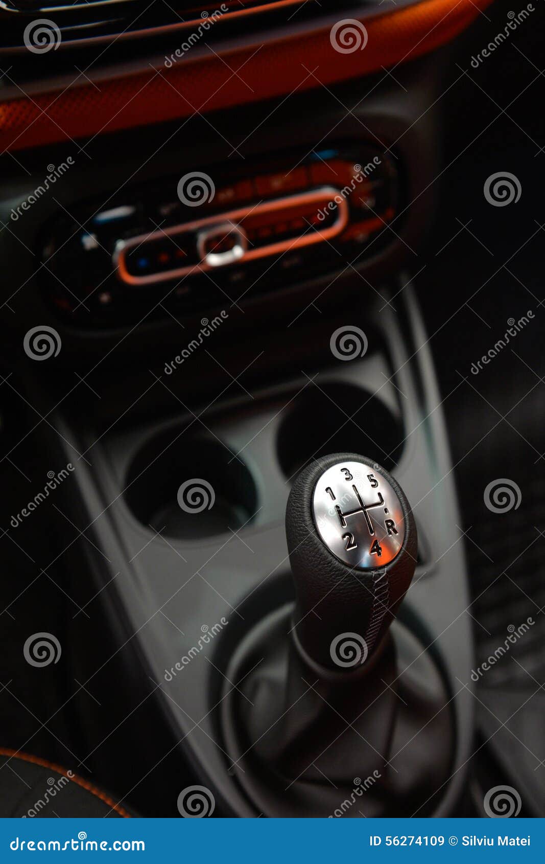 Gear shift closeup stock image. Image of vent, detail - 56274109