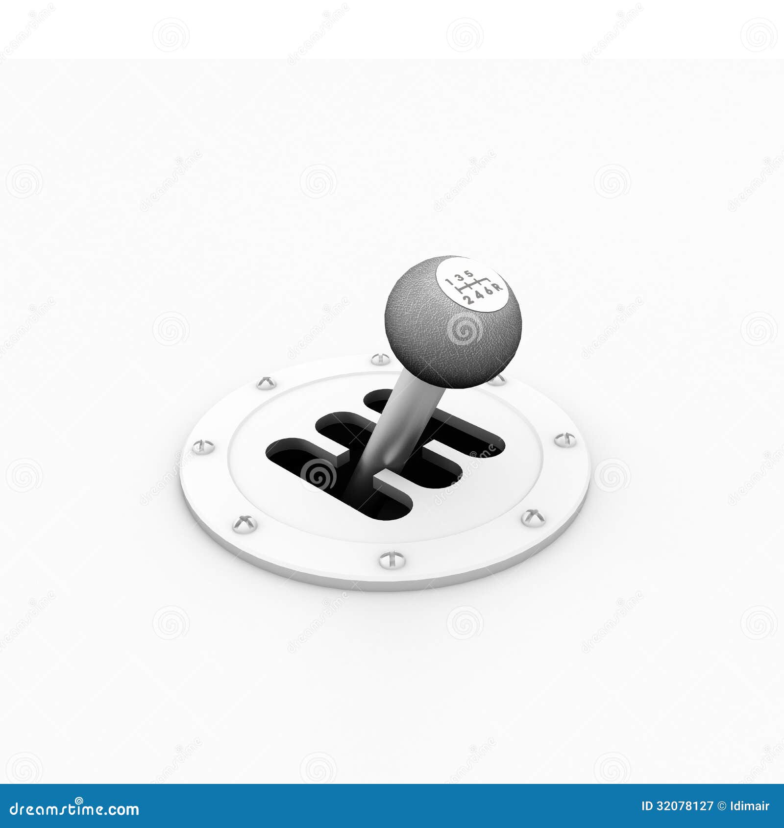Gear Shift Cartoon Vector | CartoonDealer.com #37352891