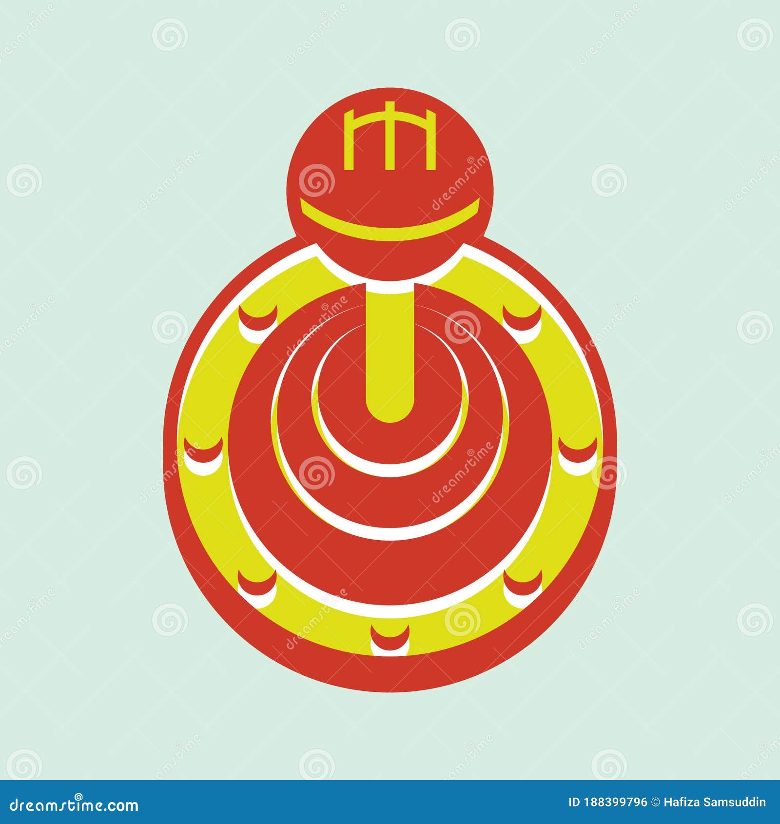 Gear Shifter. Vector Illustration Decorative Design Stock Vector ...