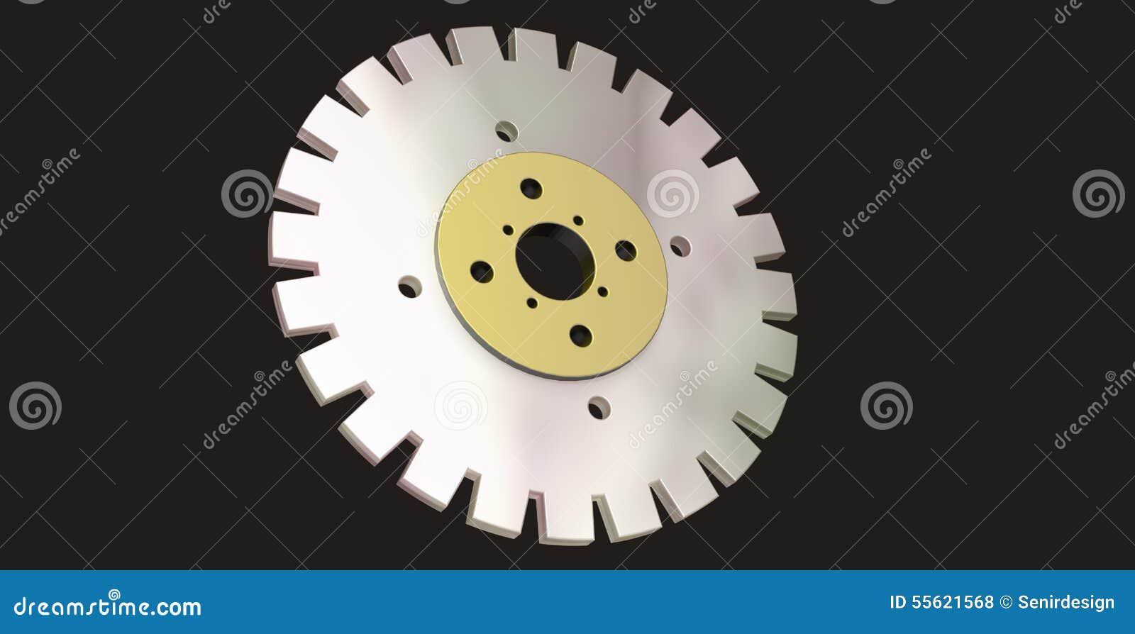 Gear stock illustration. Illustration of mechanism, closeup - 55621568