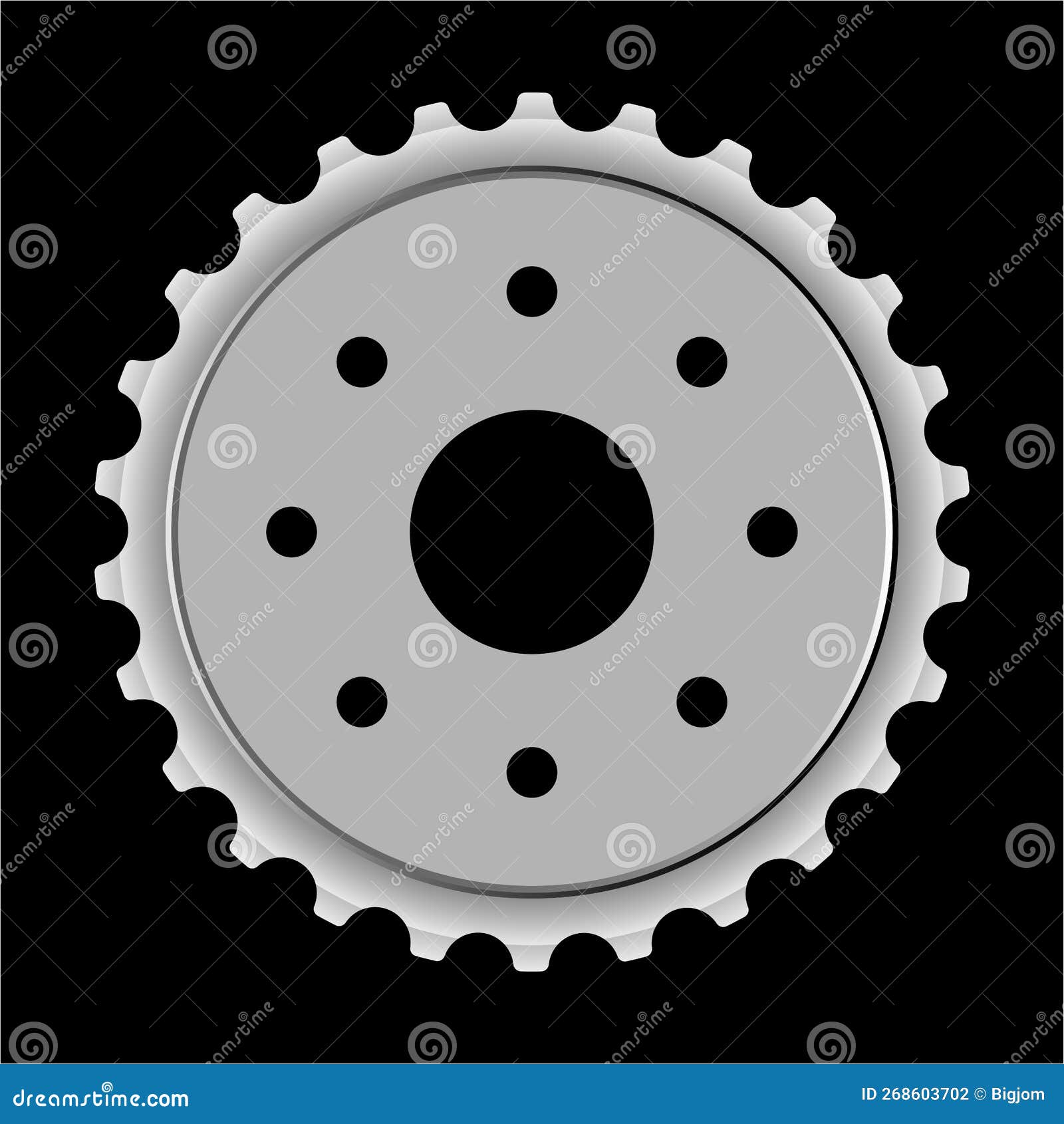Sprocket Background Vector Illustration | CartoonDealer.com #6388564