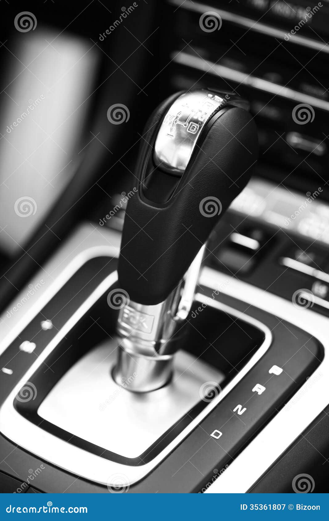Gear stick stock image. Image of control, automobile - 35361807