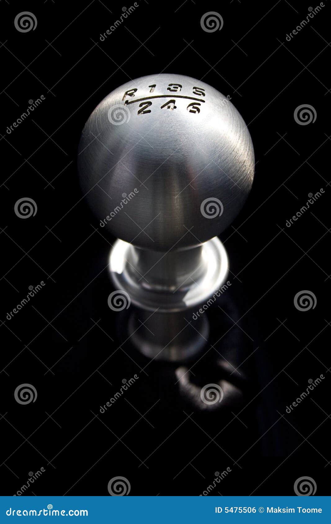 Gear Stick Isolated on Black Stock Photo - Image of interior ...
