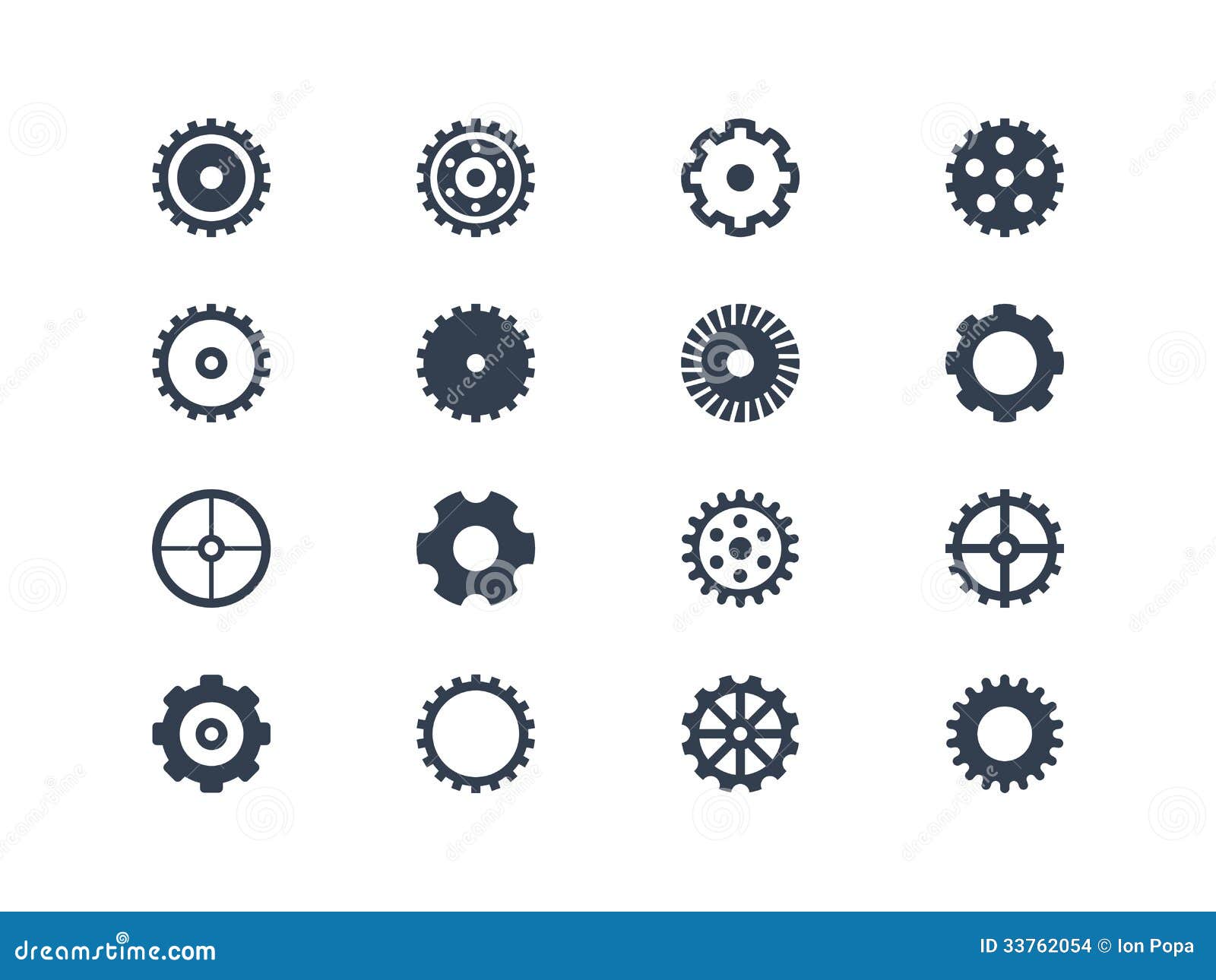 Gear stock vector. Illustration of industrial, engine - 33762054