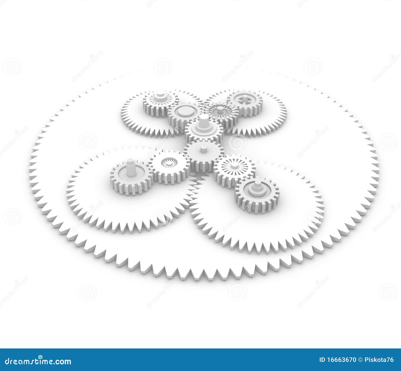 Gear System Icon Outline Vector. Workflow Plan | CartoonDealer.com ...