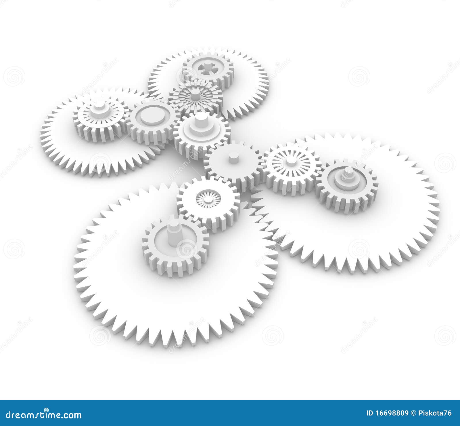 Gear System. Stock Photo | CartoonDealer.com #16772316