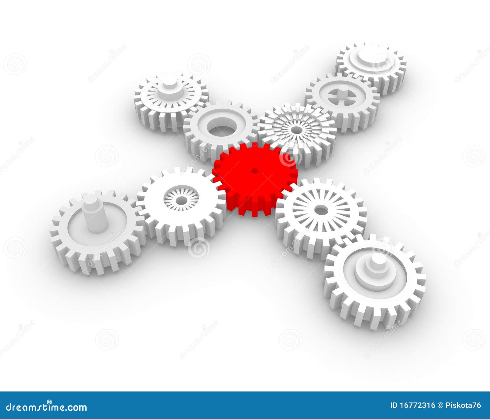 Gear System. Stock Photo | CartoonDealer.com #16772316